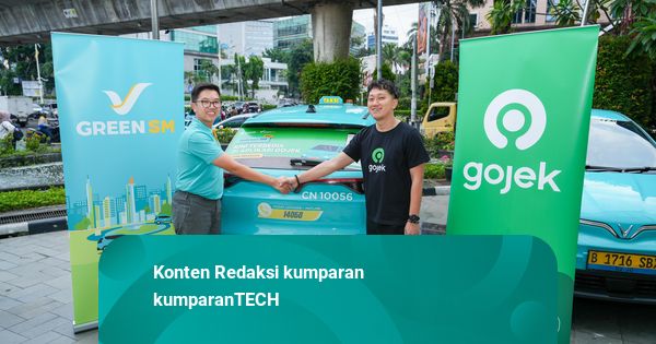 Gojek Gandeng Taksi Listrik Green SM, Tarifnya Saingi GoBlueBird ...