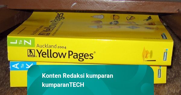 Buku Kuning Besar Yellow Pages dan Panggilan Telepon Misterius ...
