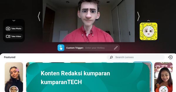 Cara Bikin Efek Wajah Kartun di Zoom Pakai Snap Camera | kumparan.com