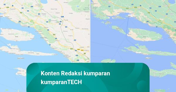 Tampilan Google Maps Kini Makin Detail dan Berwarna, Begini ...