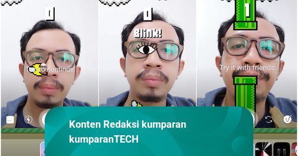 Begini Cara Main 'Flying Face' di Instagram Stories | kumparan.com