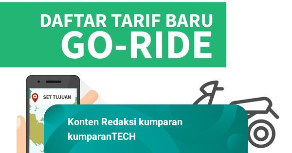Tarif Baru Go-Ride di Semua Wilayah | kumparan.com