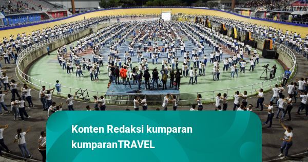 Foto: 2.040 Penari Venezuela Catat Rekor Guinness Tari Salsa Terbesar ...