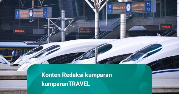 Kereta Api Berkecepatan Tinggi di Atas Air Pertama di China Resmi ...