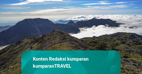 Jalur Utara Pendakian Gunung Binaiya, Maluku, Resmi Diaktifkan Balai TN ...