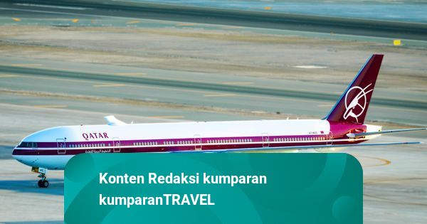 Qatar Airways Luncurkan Livery Retro, Spesial Ulang Tahun ke-25 ...