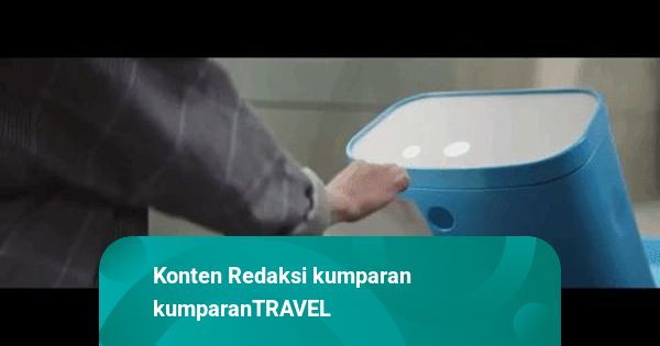 Maskapai Belanda Hadirkan Robot Troli Pemandu Pengunjung Bandara ...