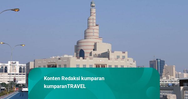 Suhu Panas di Qatar Capai 46 Derajat, Jalan di Doha Dicat Biru ...