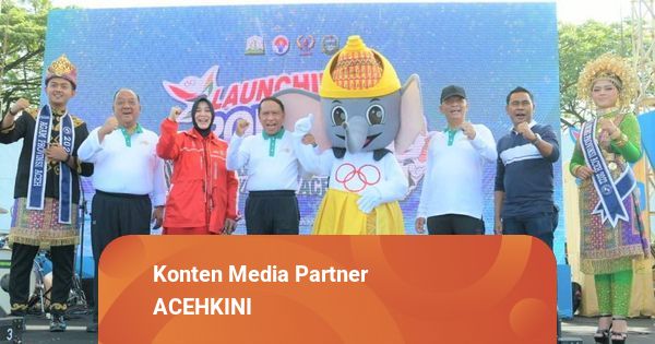 Menpora saat Luncurkan Maskot PON XXI Wilayah Aceh: Jadilah Tuan Rumah ...