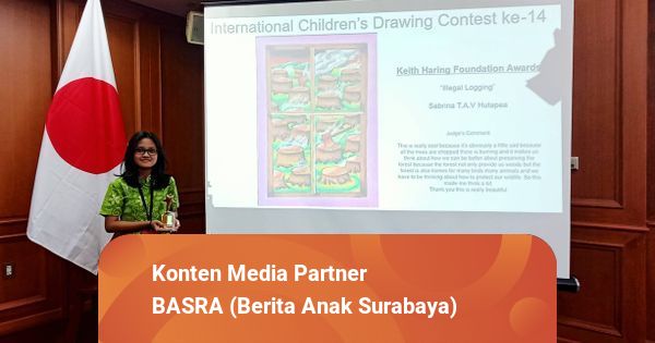 Kampanyekan Bahaya Ilegal Logging, Lukisan Sabrina Raih Penghargaan di ...