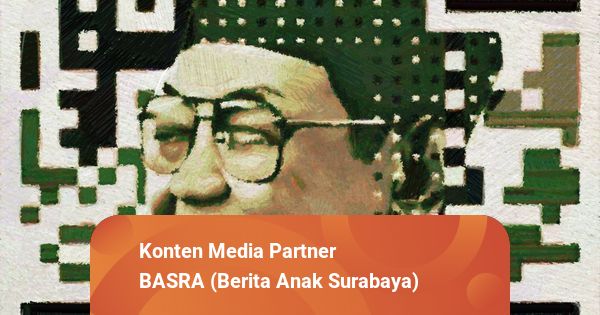 Kagumi Gus Dur, Seniman Surabaya Bikin Lukisan QR Art Sang Idola ...