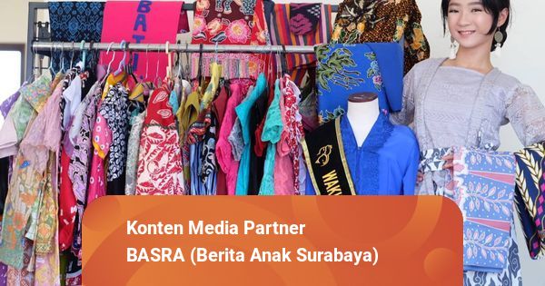 Cinta Batik, Model Cilik di Surabaya Koleksi Puluhan Baju Batik ...