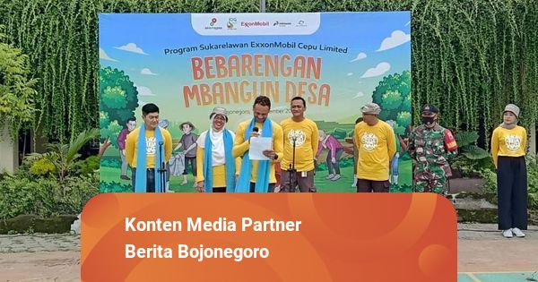 ExxonMobil Gelar Program Sukarelawan di Bojonegoro | kumparan.com