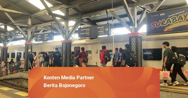 Libur Kenaikan Isa Almasih 2025, Stasiun Bojonegoro Layani 1.213 ...
