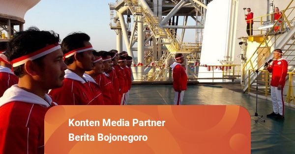 Upacara Bendera Digelar di Lapangan Banyu Urip dan FSO Gagak Rimang ...