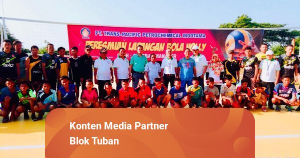 GM TPPI Resmikan Lapangan Bola Voli | kumparan.com