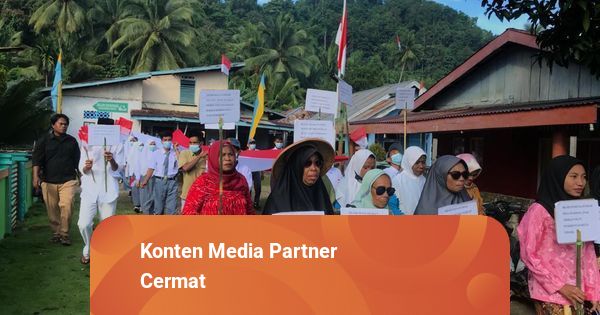 Upacara Unik Pemuda Tidore, Bawa Bendera 20 Meter hingga Sampaikan ...