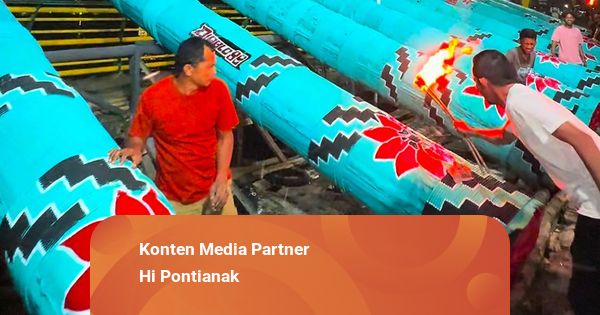 Perang Meriam Karbit di Sungai Kapuas Pontianak Sambut Idul Fitri ...