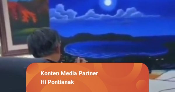 Melihat Studio Lukis Milik SBY, Didominasi Lukisan Pemandangan Alam ...