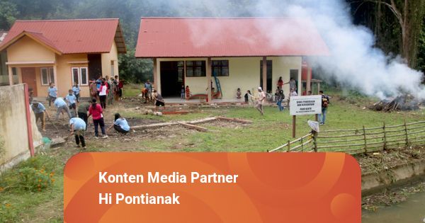 Mahasiswa STKIP Melawi Kampus Entikong Gelar Bakti Sosial di PAUD Kinyo ...