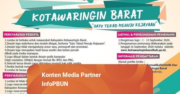 Dinas Kominfo Gelar Lomba Logo HUT Kobar ke 61 | kumparan.com