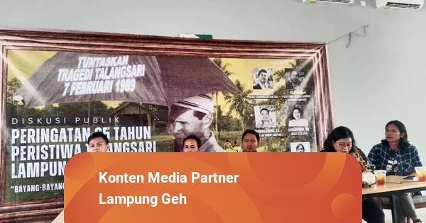 35 Tahun Talangsari Lampung 1989, Tanpa Penyelesaian Berkeadilan ...