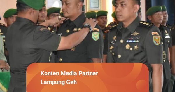 Letkol Czi Beni Setiawan Resmi Jabat Dandim 0422/Lampung Barat ...