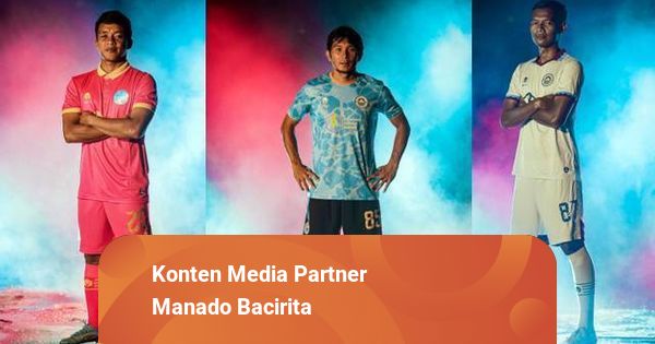 Sulut United Rilis Jersey Baru untuk Musim 2022/2023, Ini Makna Motif ...