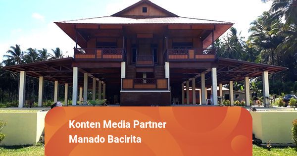 Melihat Rumah Adat Walewangko yang Dibangun Joune Ganda di Minut ...