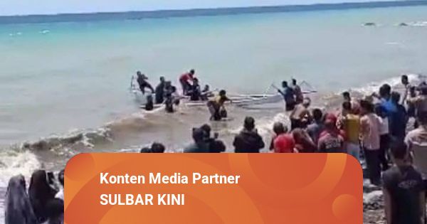 Naik Kapal Hindari Longsor di Majene, Motor Warga Malah Tenggelam di ...
