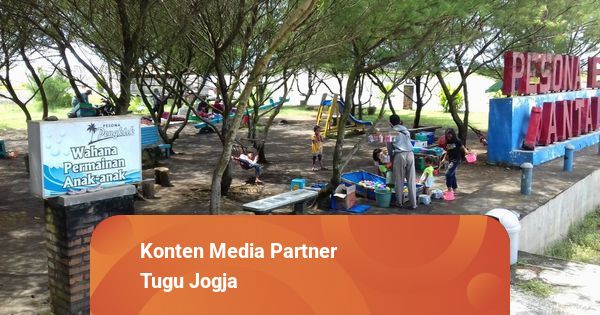 Pesona Pengklik Menawarkan Keindahan Laguna Tepi Pantai Samas ...