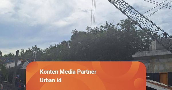 Robohnya Girder Flyover di Muara Enim Akibat Getaran Kereta Api yang ...