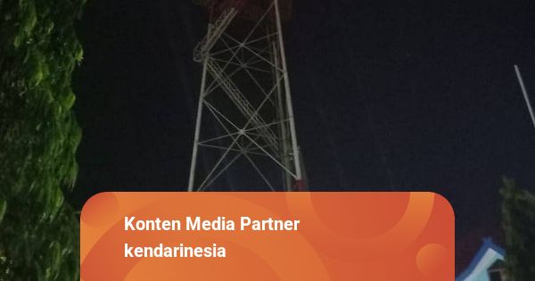 Diduga Depresi, Pria di Kendari Nekat Panjat Tower 35 Meter | kumparan.com