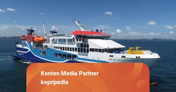 Kapal Roro KMP Bahtera Nusantara 03 Mulai Berlayar Hari Ini, Catat ...