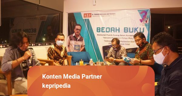 Andi Asrun Luncurkan Buku Hukum Acara Sengketa Pemilu | kumparan.com