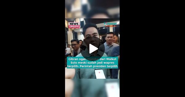 Gibran Ogah Mundur Dari Walkot Solo
