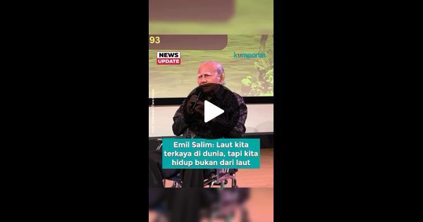 Emil Salim: Kita Duduk di Atas Peti Emas