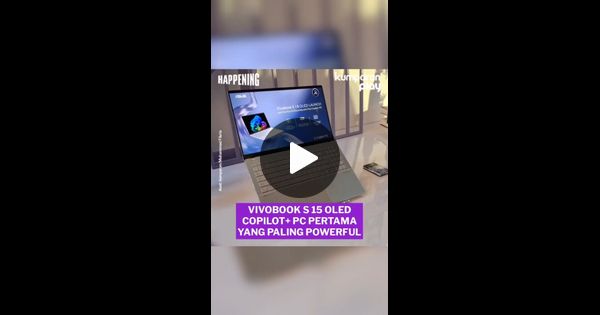 Vivobook S 15 OLED Copilot + PC Pertama Paling Powerful