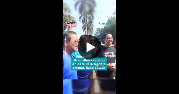 Pramono-Rano Ketemu Anies di CFD