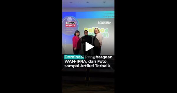 kumparan Borong 4 Penghargaan WAN-INFRA