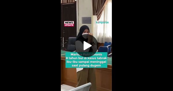 Marissa Putri Divonis 8 Tahun Bui