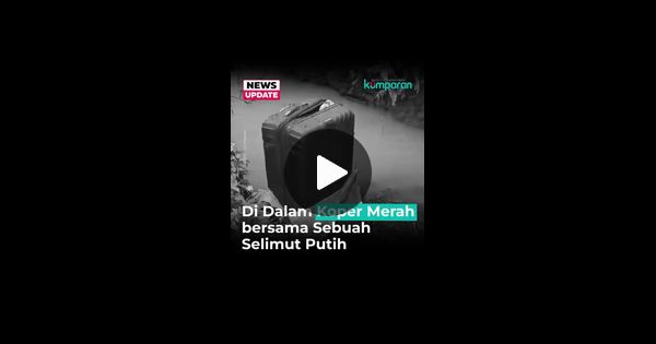 Mayat Wanita dalam Koper Merah di Ngawi