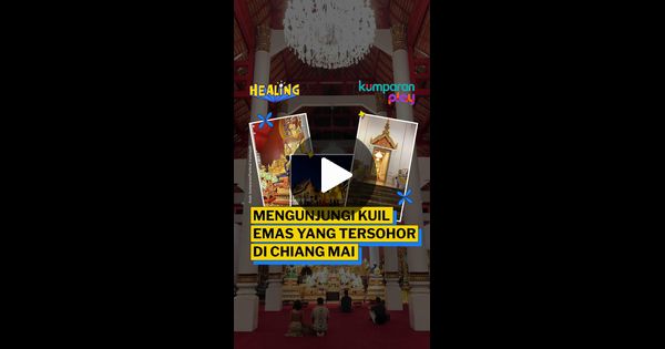 Kuil Emas di Chiang Mai