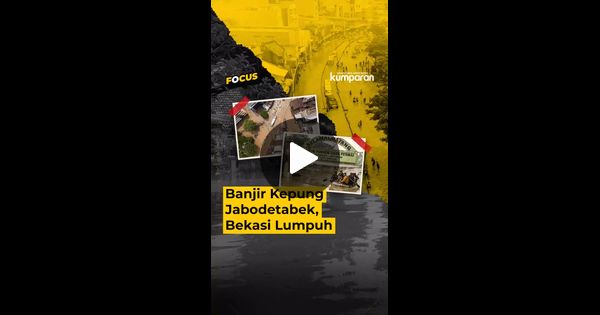 Banjir Kepung Jabodetabek, Bekasi Lumpuh