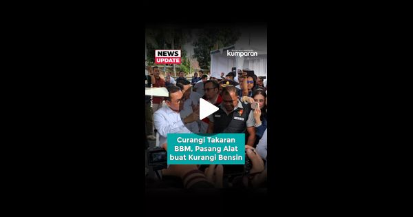 SPBU Curangi Takaran BBM, Pakai Alat buat Kurangi Bensin
