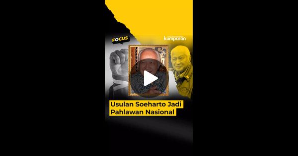 Usulan Soeharto Jadi Pahlawan Nasional