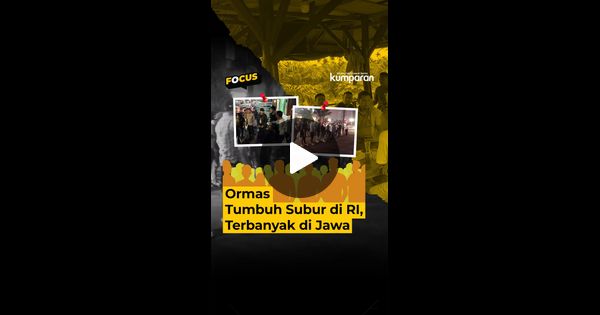 Ormas Menjamur di RI, Lebih dari 554 Ribu, Terbanyak di Jawa