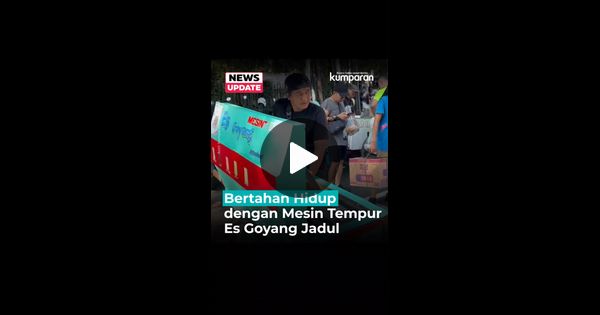 Kisah Aden Bertahan Hidup dengan Mesin Tempur Es Goyang