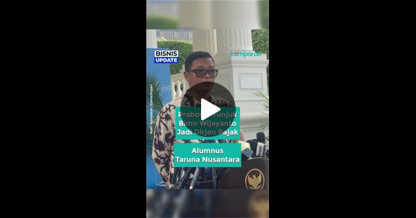Prabowo Tunjuk Bimo Wijayanto Jadi Dirjen Pajak