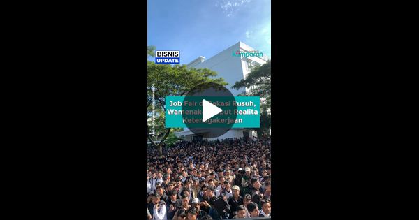 Job Fair di Bekasi Rusuh, Wamenaker: Realita Ketenagakerjaan